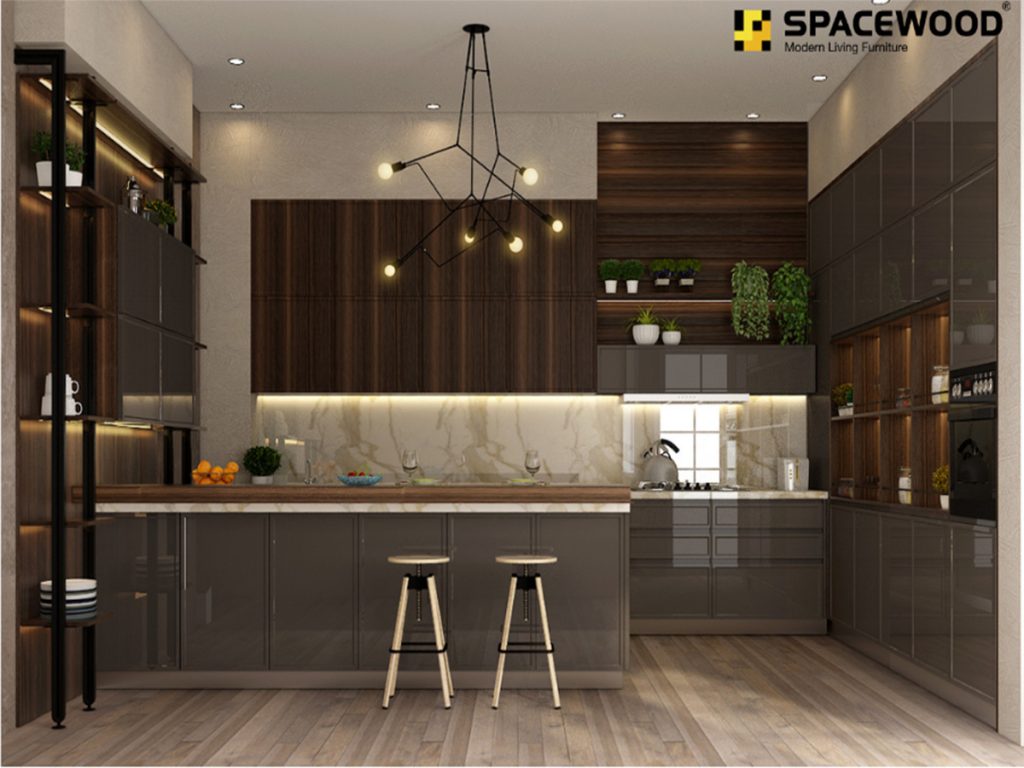 Spacewood - Modular Kitchens, Wardrobes, Bedroom, Living Room