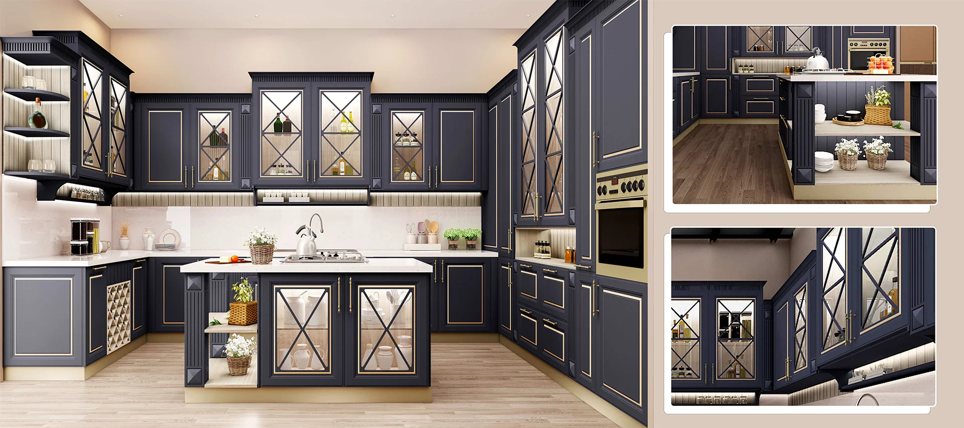 Spacewood - Modular Kitchens, Wardrobes, Bedroom, Living Room